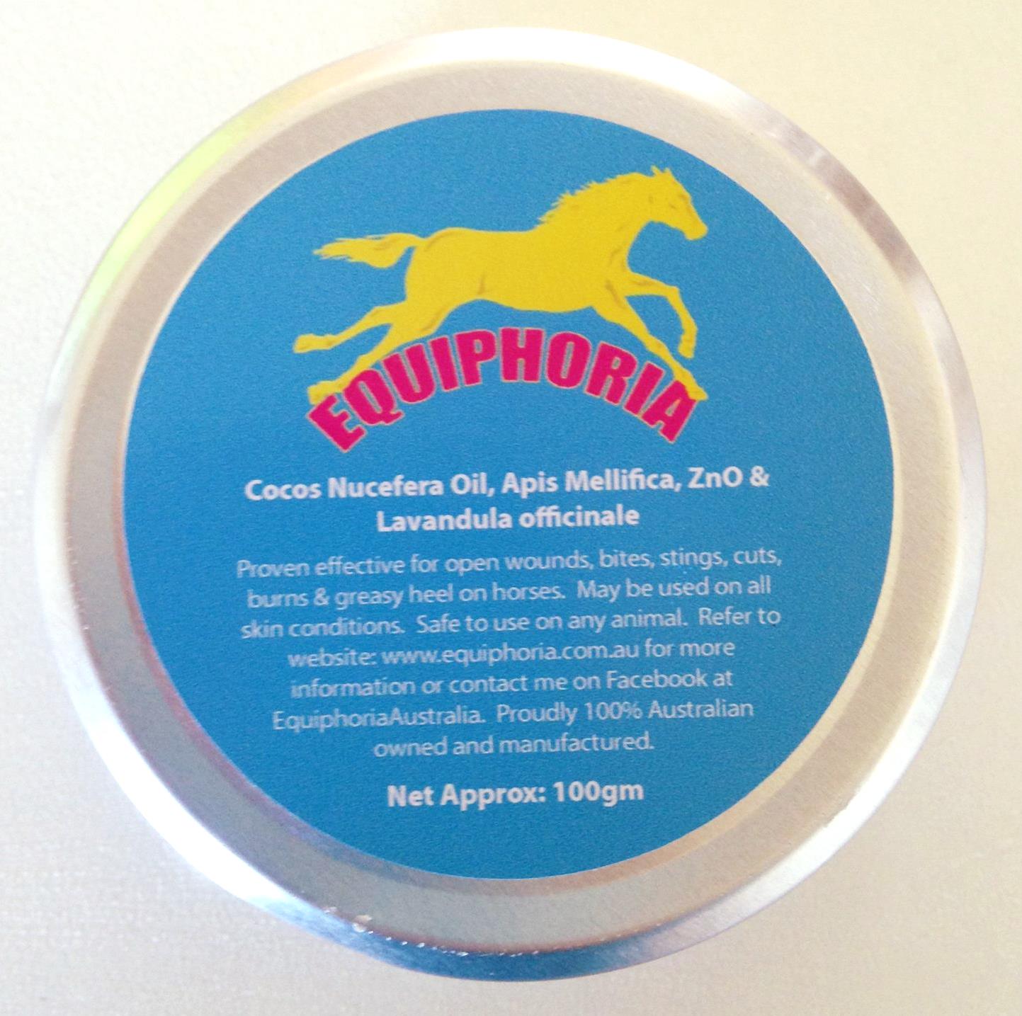 Equiphoria All Natural Healer (Small Tin – With Lavender 100g)